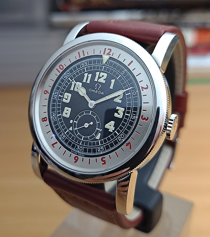 The Omega 1938 Aviator Reissue Watch Ref. 5700.50.07 – GNOMONIST